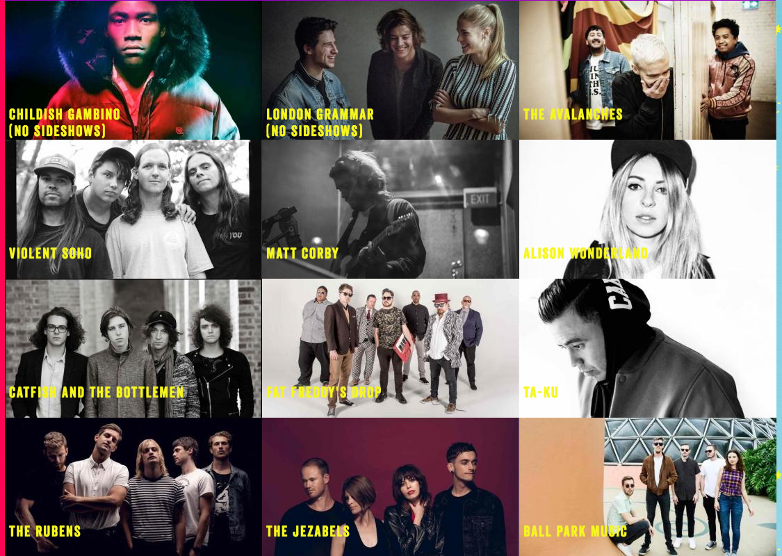 falls festival - Aussie Gossip